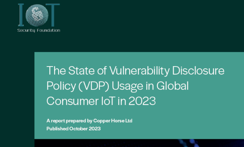 Secure IoT – IoT Security Foundation